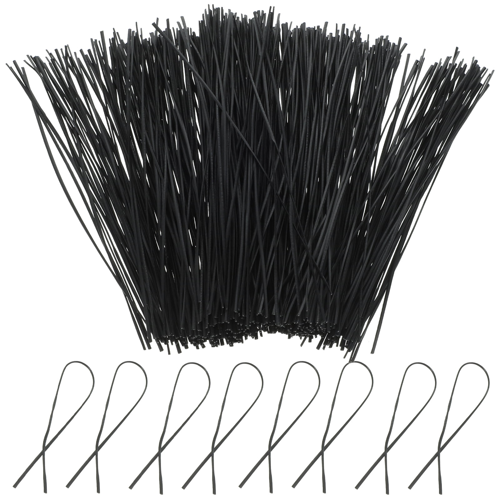 1000 Pcs Garden Zhasi Cable Ties DIY Fixing Strap Electric Cord ...