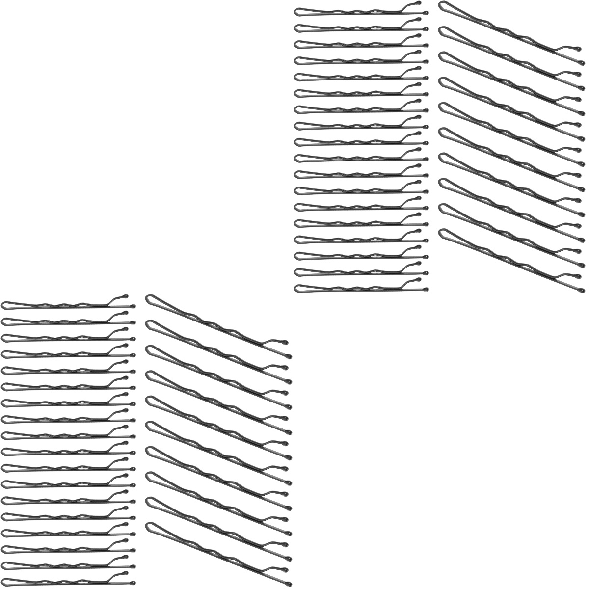 1000 Pcs Hair Bobby Pins Grips Styling Clips Barrettes for Girls Black ...