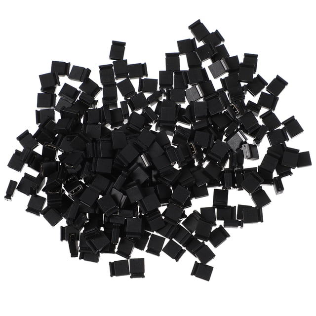 1000 Pcs Jumper Cap 2.54mm Circuit Board Shunt 2.54mm Short Circuit Cap ...