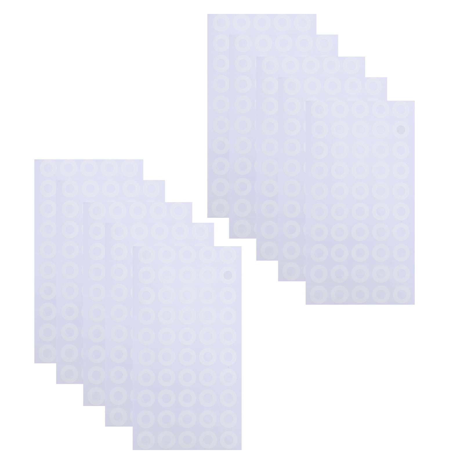 1000 Pcs Oxygen Washers Simple Notebook Material Stickers White ...