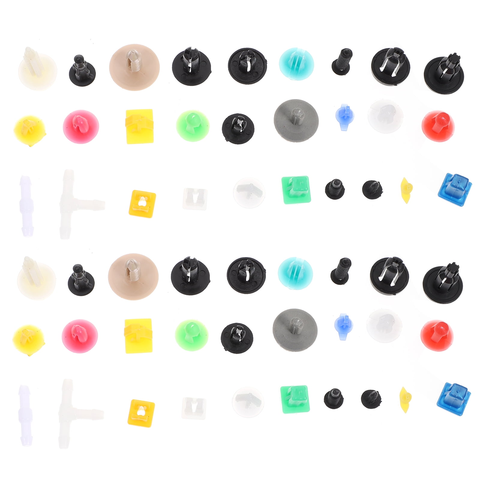 Koolleo 1000pcs Auto Fastener Clips Car Door Trim Clip Assorted Bumper ...