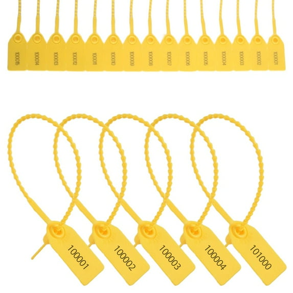 1000 Pcs Plastic Tamper Seals Fire Extinguisher Tags Security Tags ...