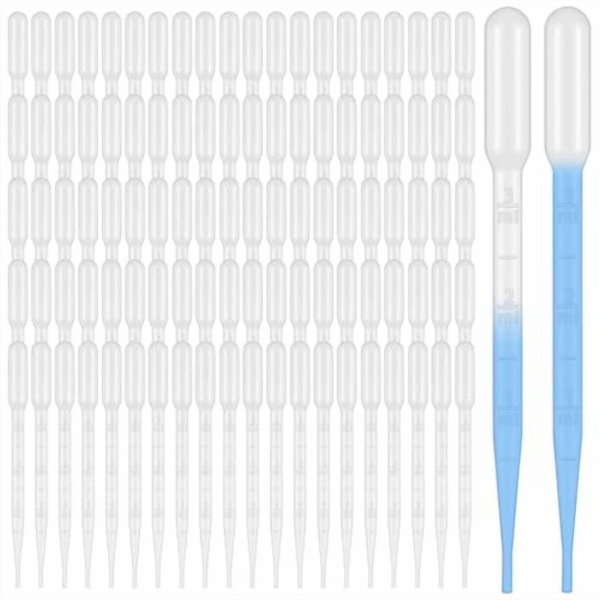 1000 Pcs Plastic Transfer Pipettes Disposable Graduated Pipettes for ...