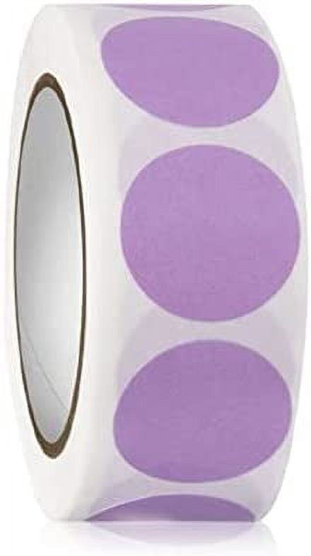 1000 Pcs/Roll Bright Color Dots Stickers Self Adhesive Circle Stickers ...