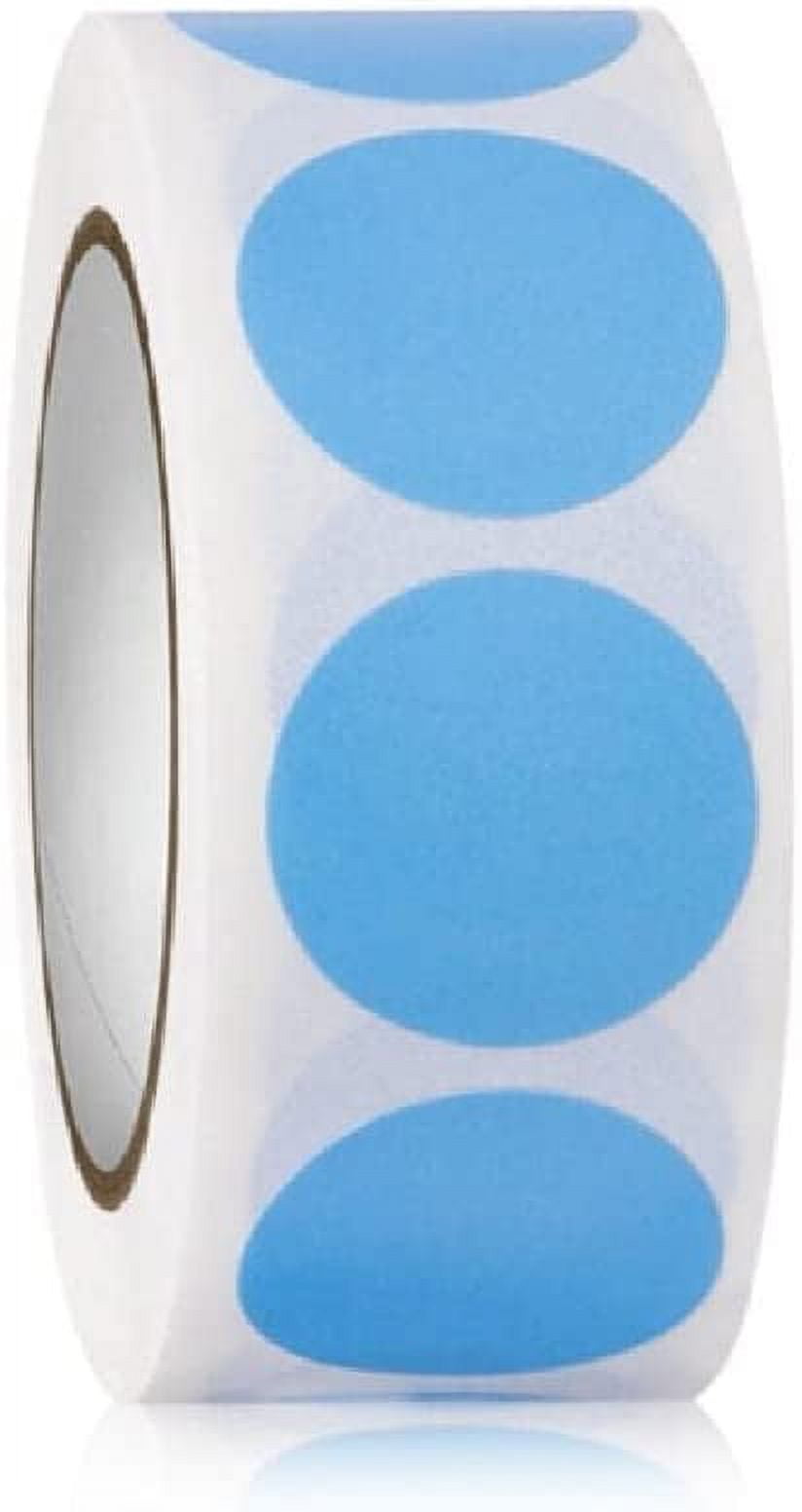 1000 Pcs/Roll Bright Color Dots Stickers Self Adhesive Circle Stickers ...