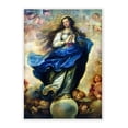 1000-Piece Adult Wood Jigsaw Puzzle, Virgin Mary with Angels ...