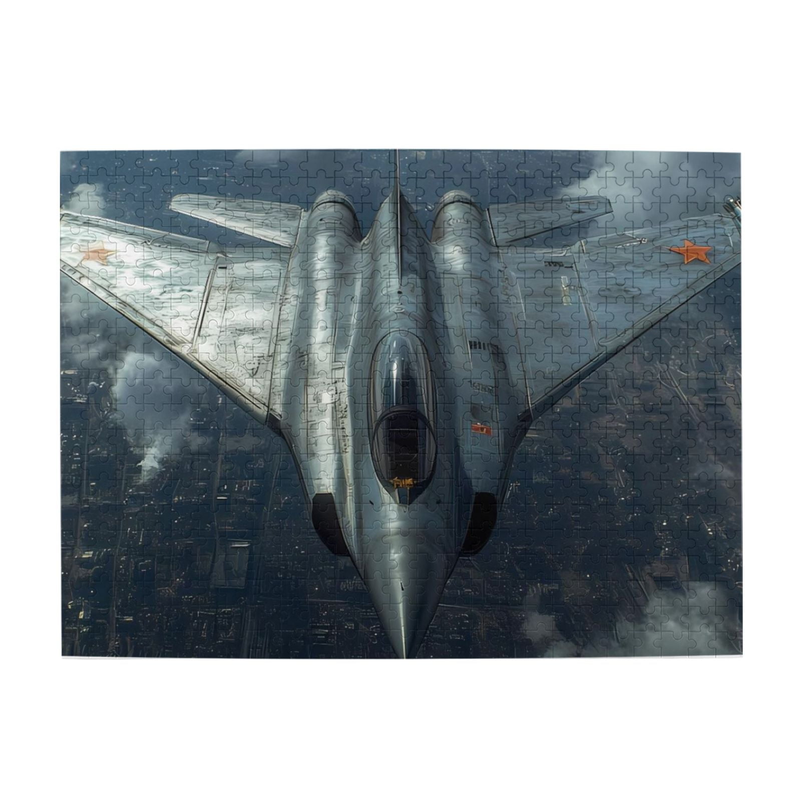 1000 Piece Dynamic Fighter Jet Jigsaw Puzzle For Adults – Captivating ...