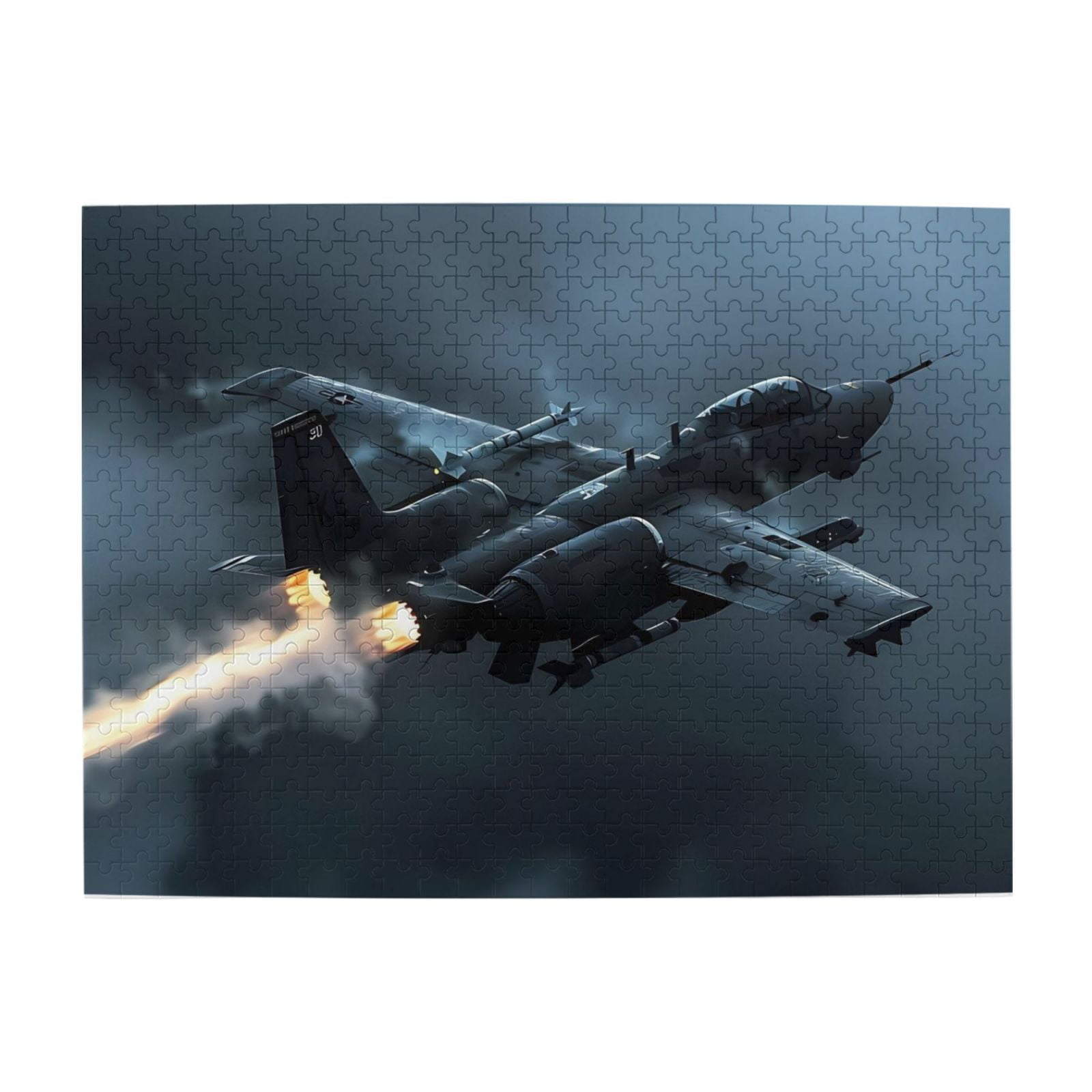 1000 Piece Dynamic Fighter Jet Jigsaw Puzzle For Adults – Captivating ...