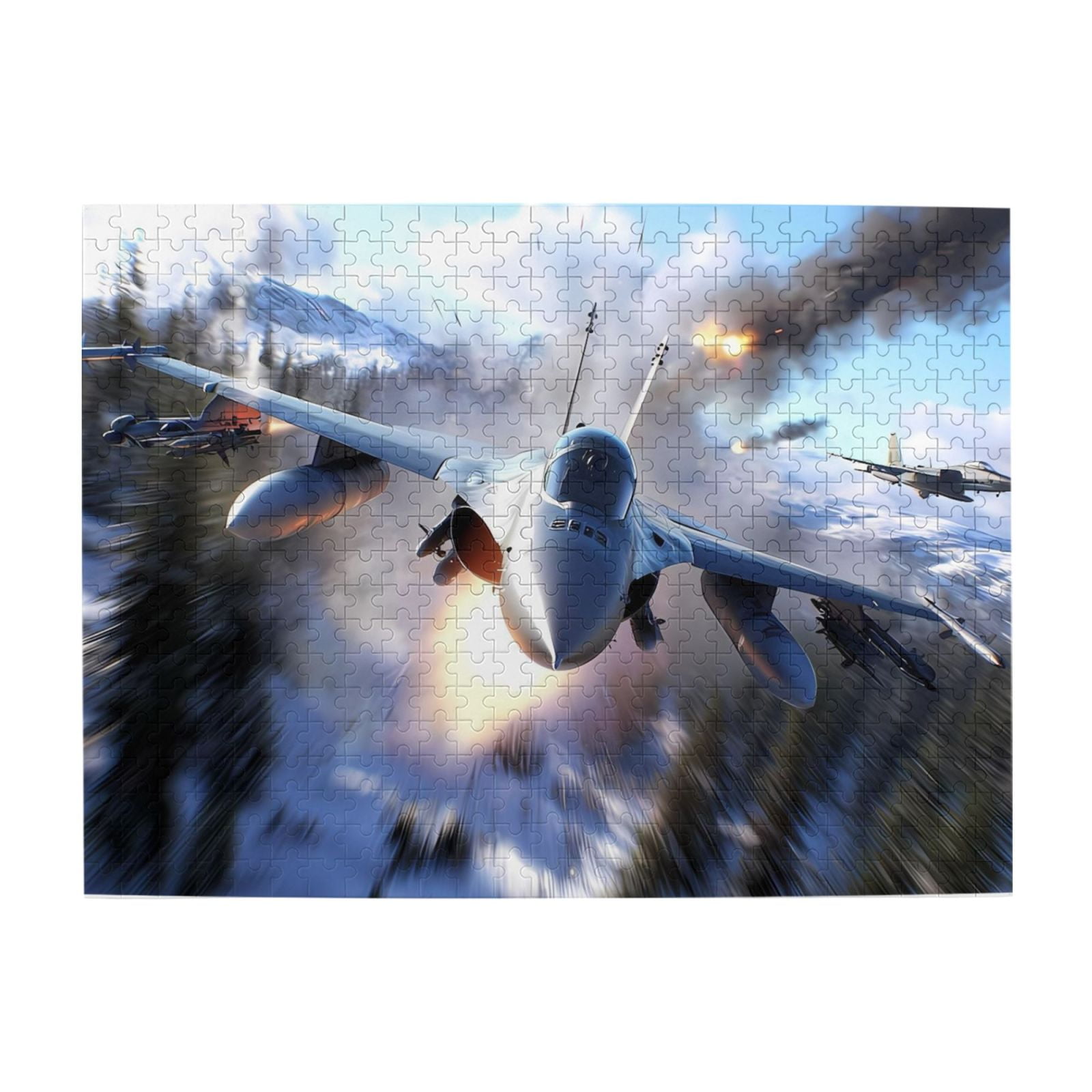 1000 Piece Fighter Jet Battle Jigsaw Puzzle For Adults – Stunning ...
