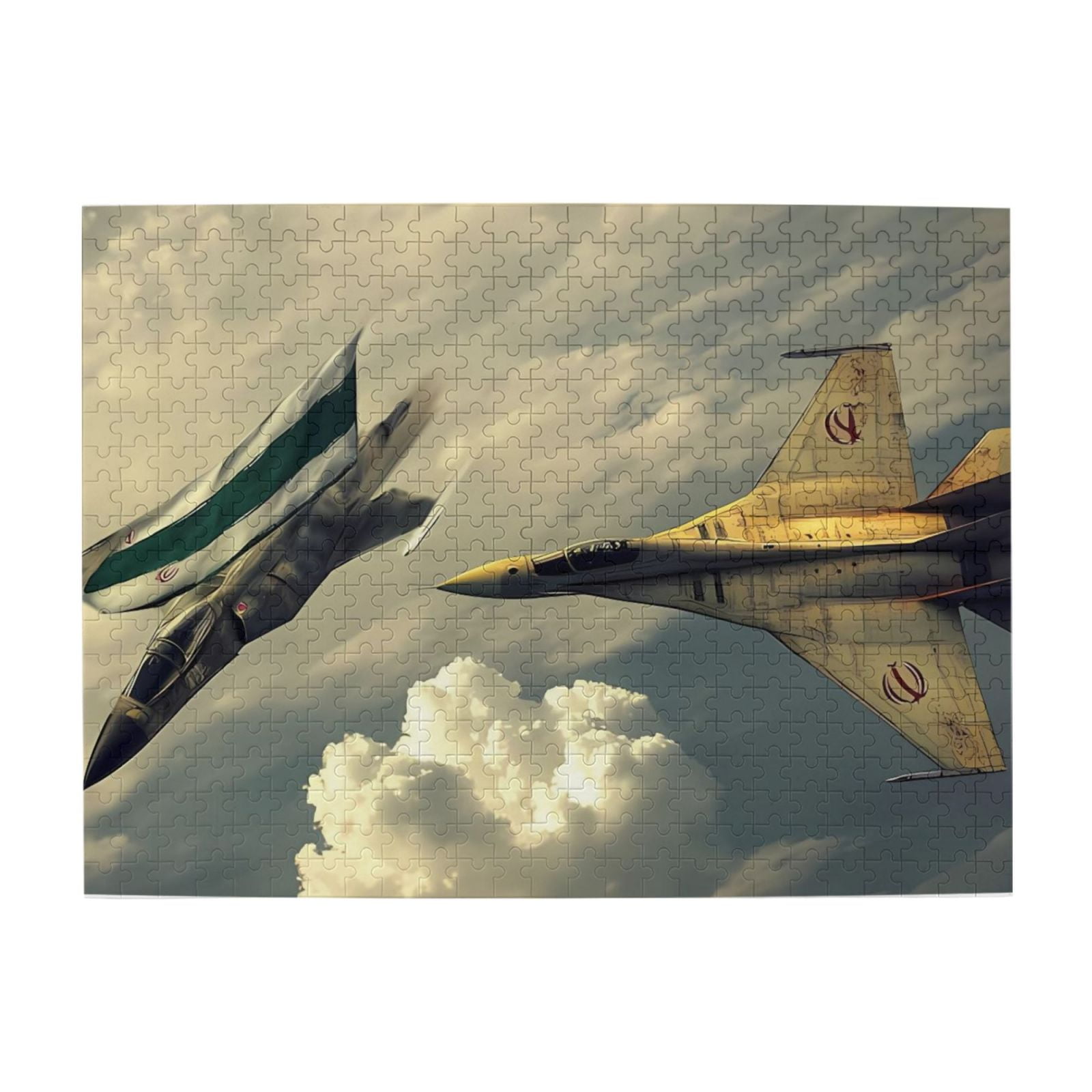 1000 Piece Fighter Jet Jigsaw Puzzle For Adults – Captivating Military ...