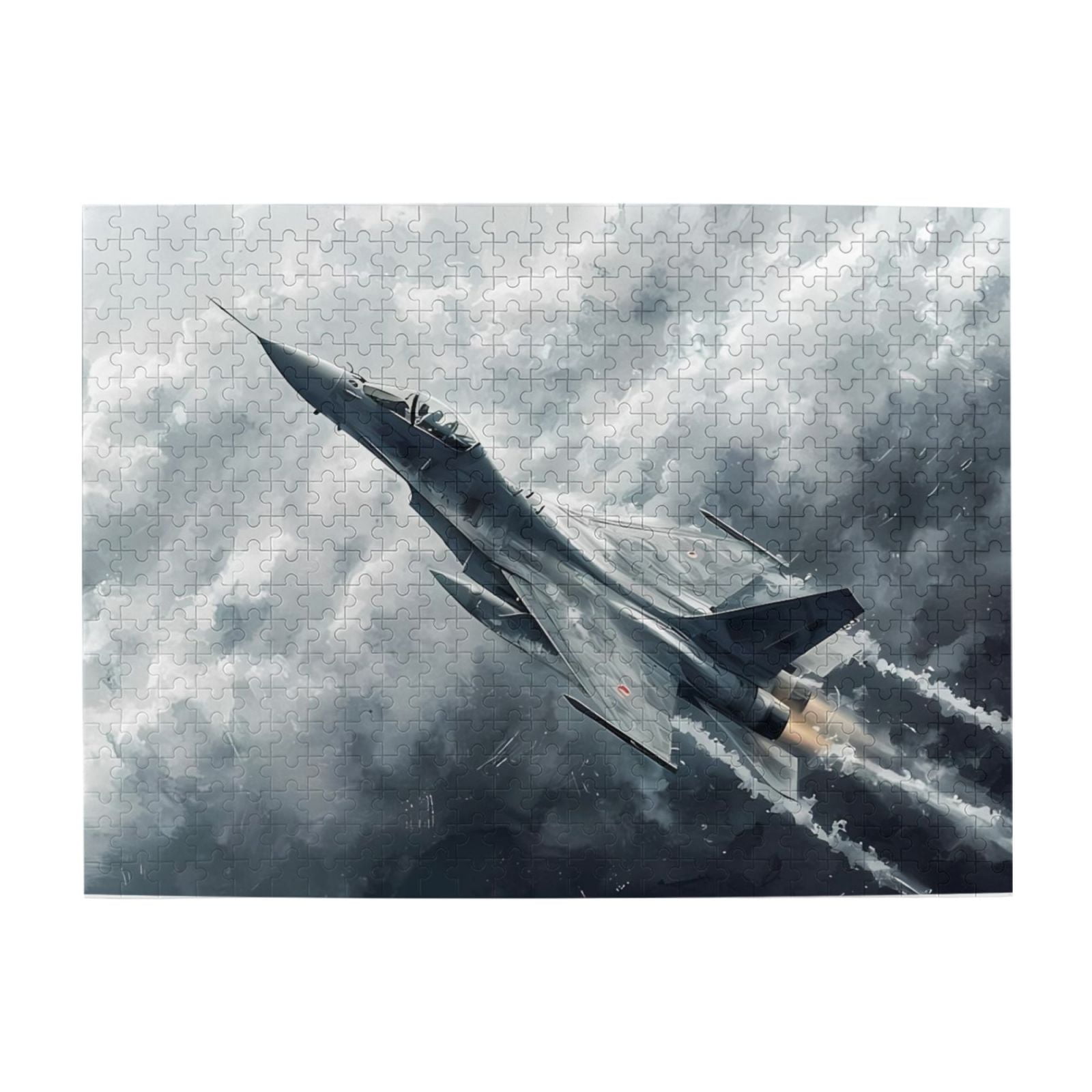 1000 Piece Fighter Jet Jigsaw Puzzle For Adults – Modern Fighter Jet ...