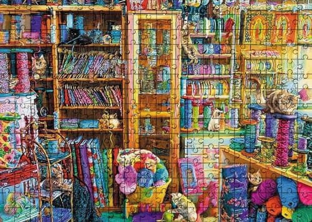 1000 Piece Jigsaw Puzzle for Adults Kitty Paradise Wooden Puzzle ...