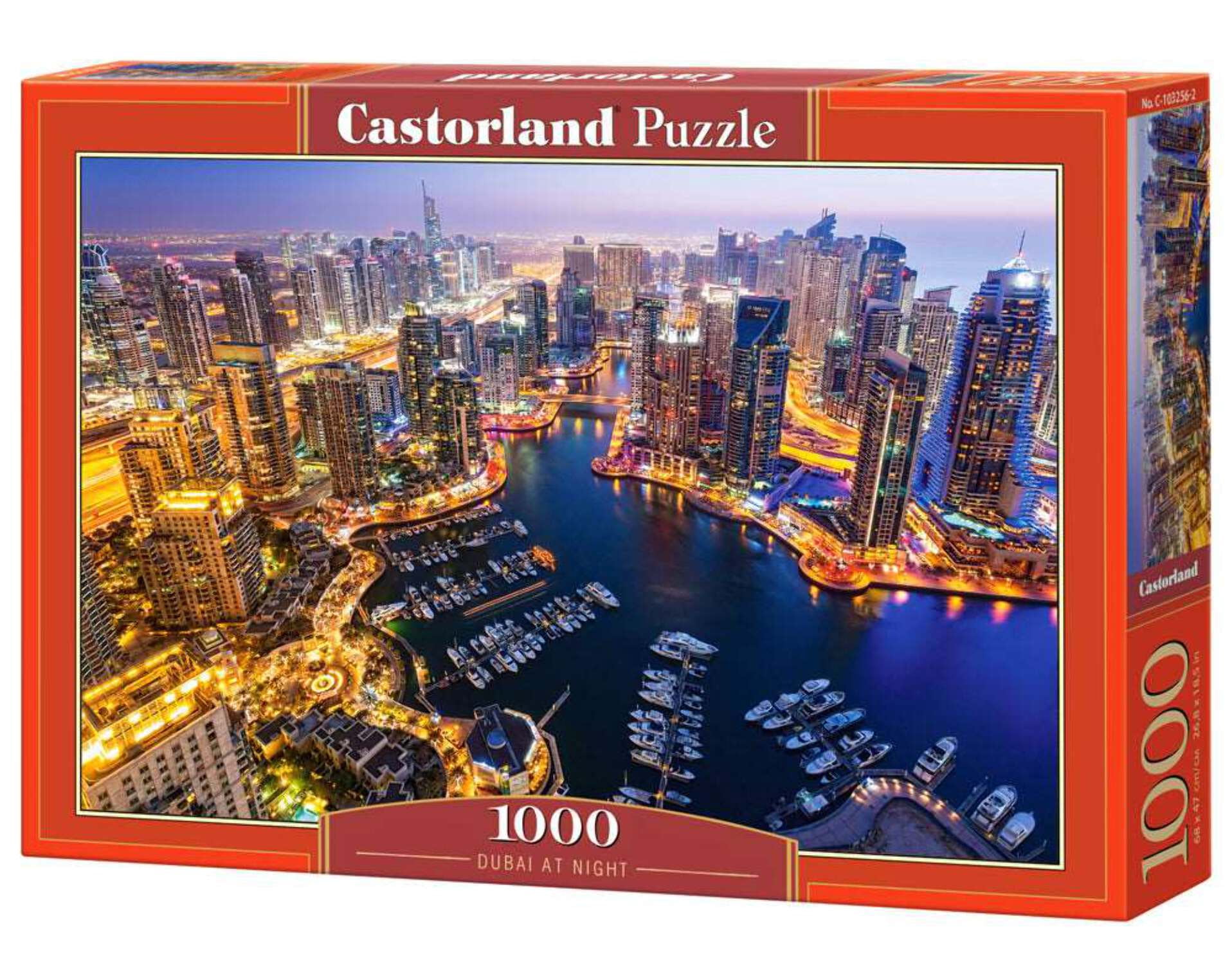 Bridge Toys - Castorland, 1000 Piece Jigsaw Puzzle, Dubai at Night ...