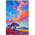 1000 Piece Jigsaw Puzzle, Evening Glow Sunset Nature Landscape ...