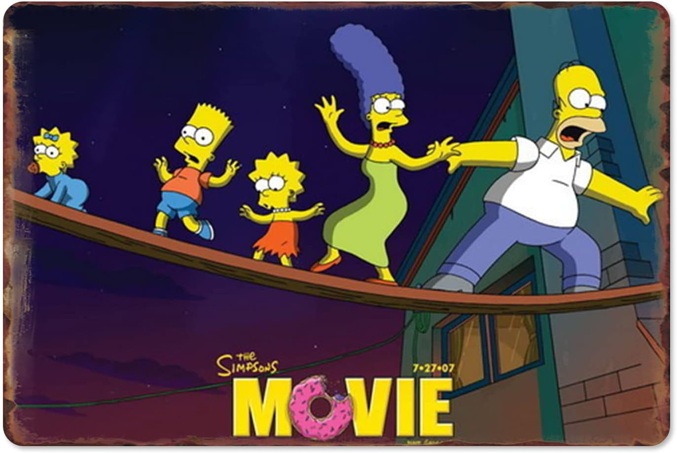 1000 Piece Jigsaw Puzzle For Adults And Families -The Simpsons Cartoon ...