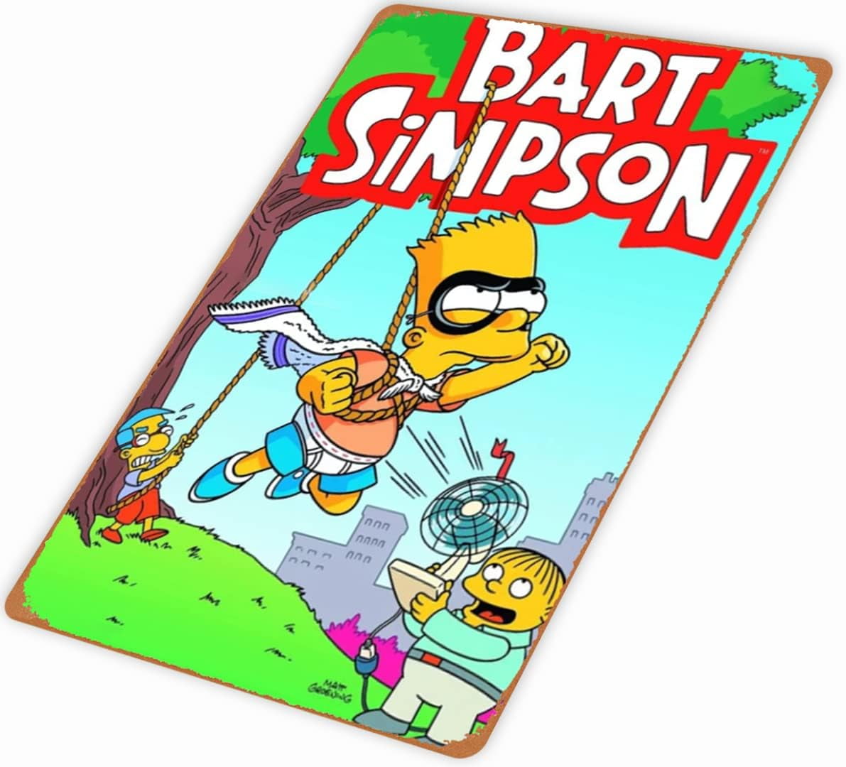 1000 Piece Jigsaw Puzzle For Adults And Families - Trapeze Bart Simpson ...