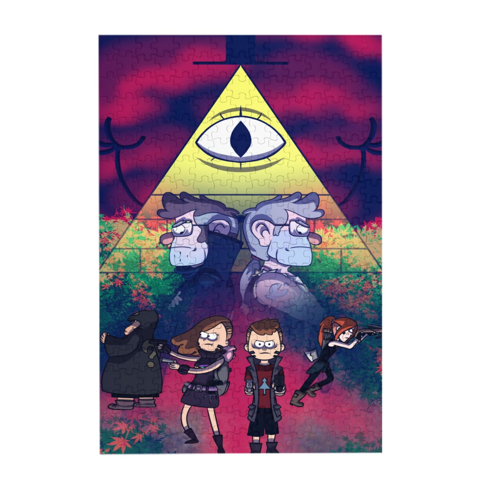 1000 Piece Jigsaw Puzzle For Adults & Kids - Gravity Falls Puzzle For ...