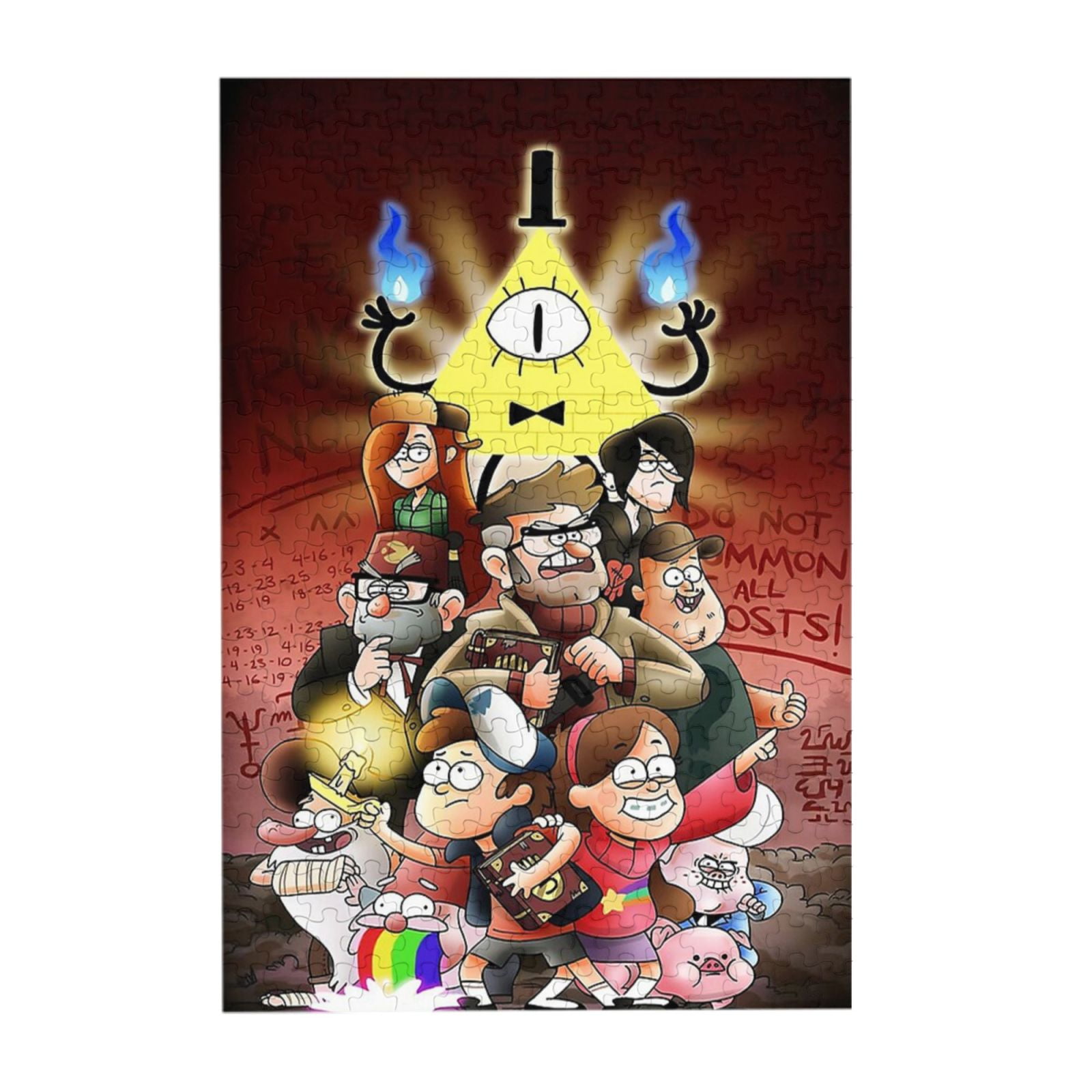 1000 Piece Jigsaw Puzzle For Adults & Kids - Gravity Falls Puzzle For ...