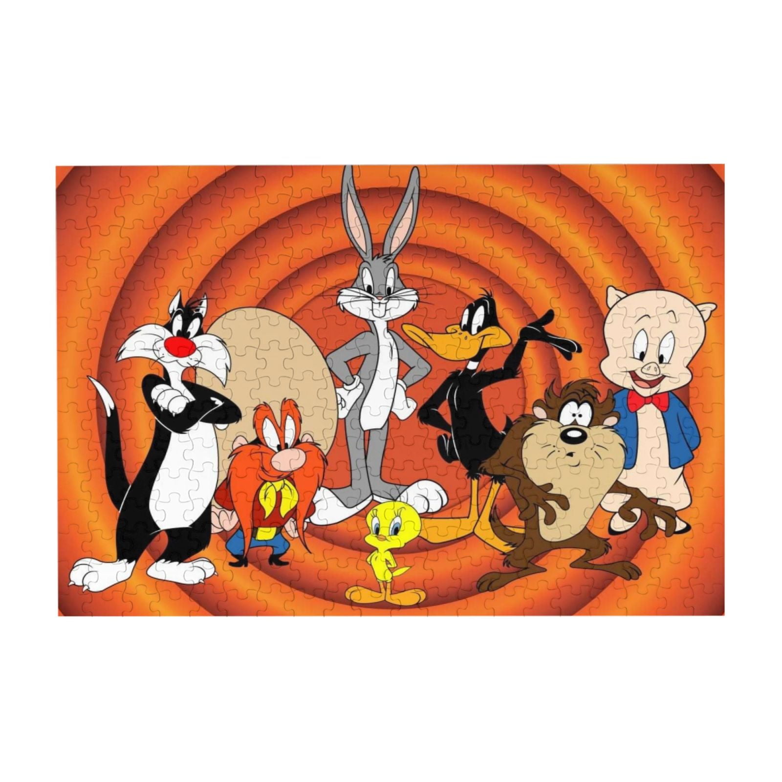 1000 Piece Jigsaw Puzzle For Adults & Kids - Looney Tunes Cartoons ...