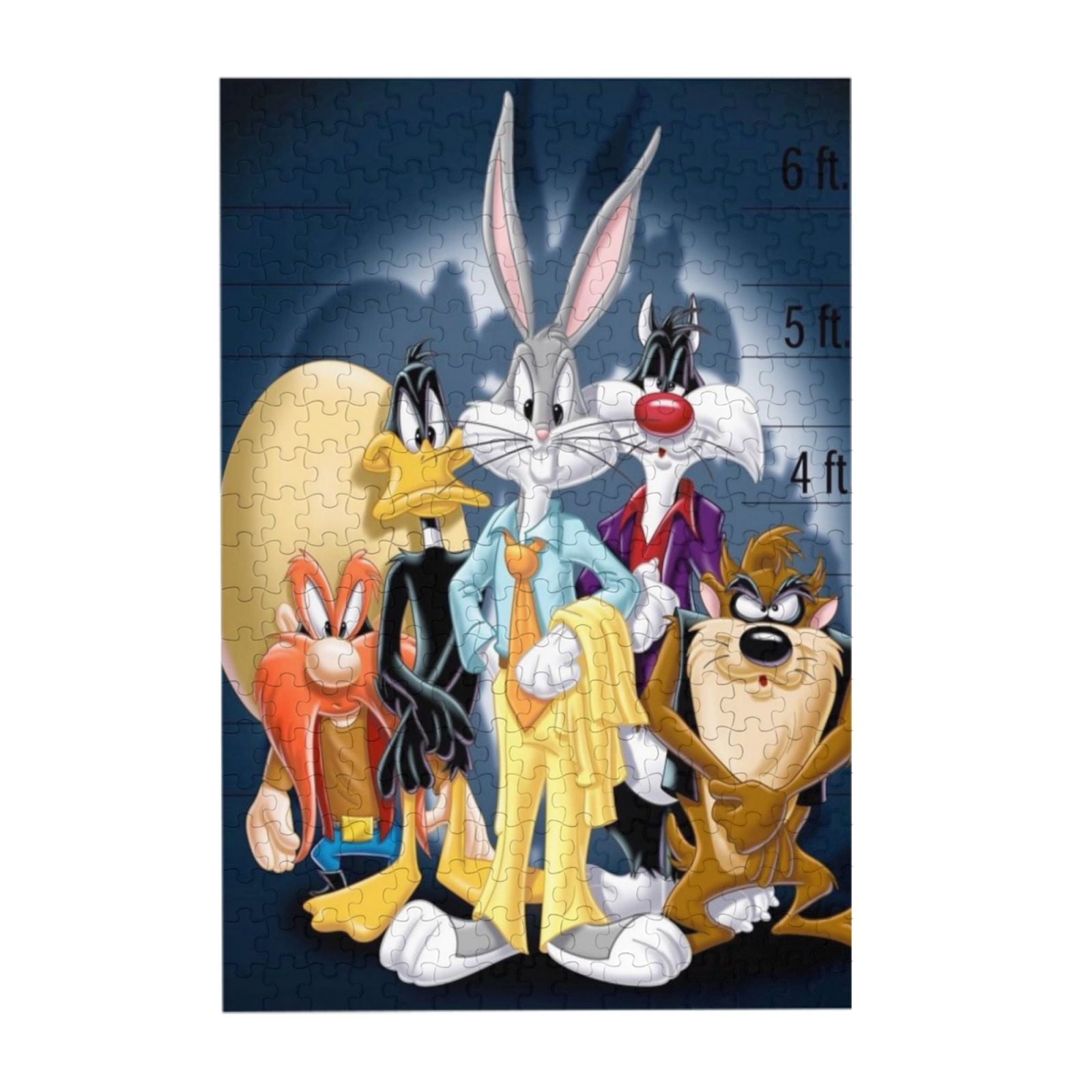 1000 Piece Jigsaw Puzzle For Adults & Kids - Looney Tunes Cartoons ...