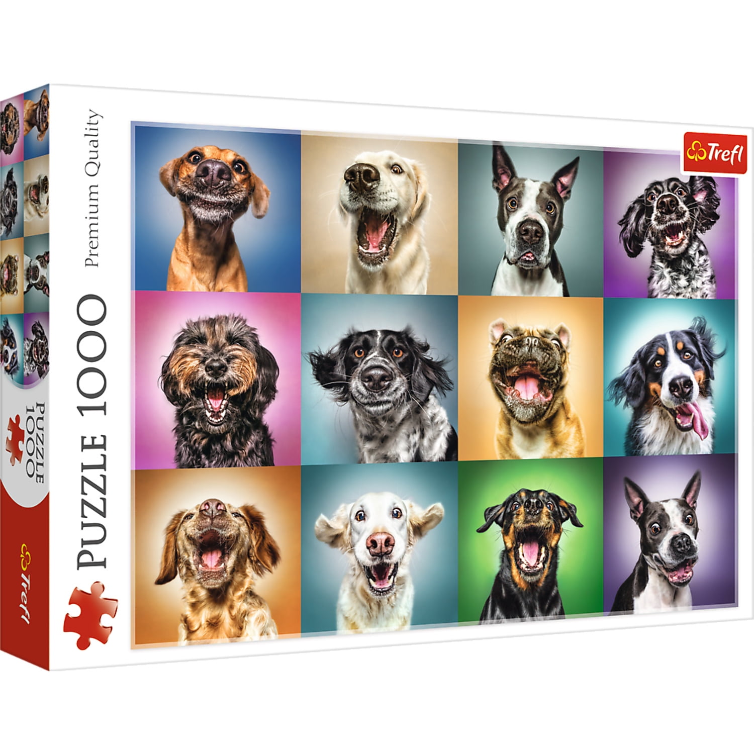 Trefl 1000 Piece Jigsaw Puzzle, Funny Dog Portraits - Walmart.com