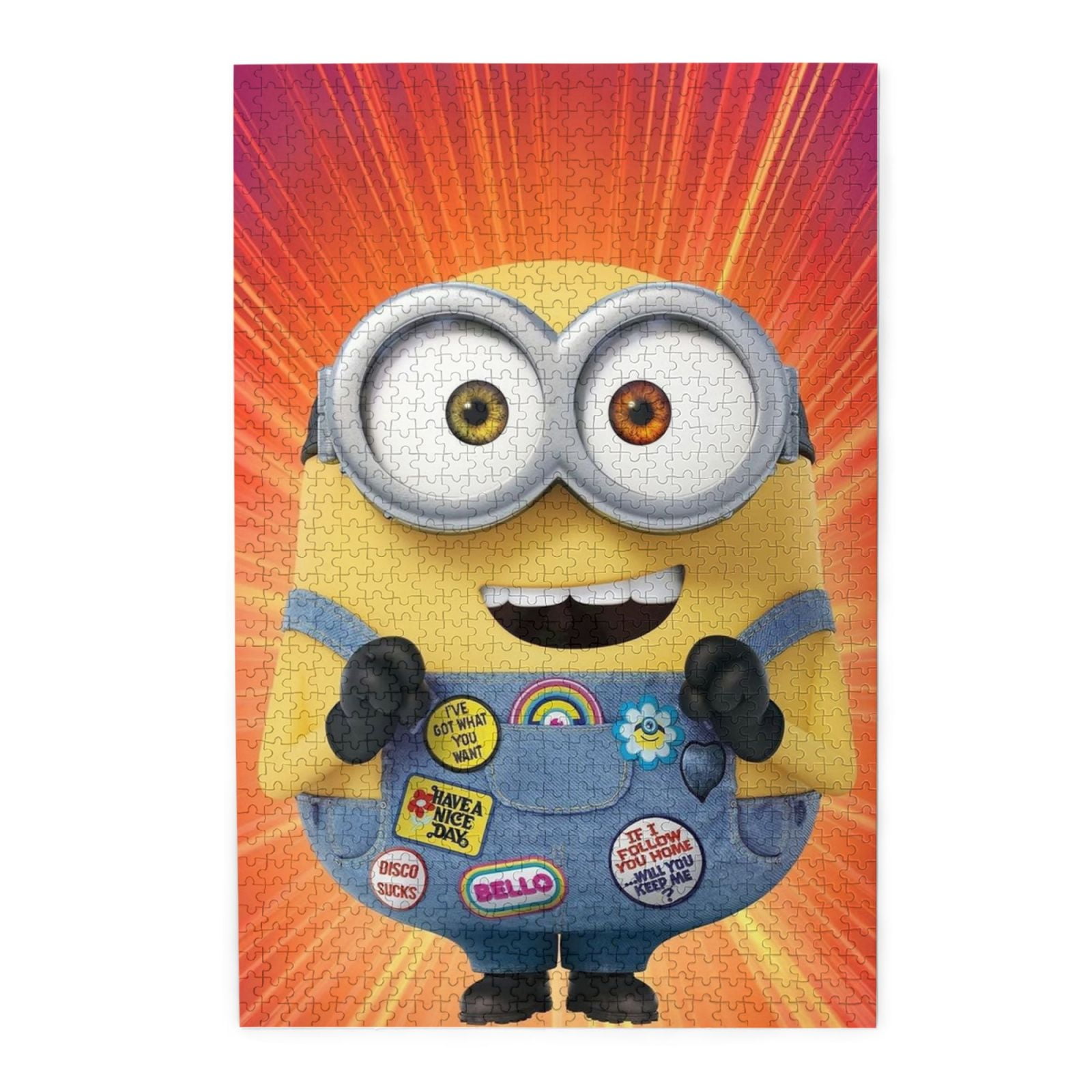 1000 Piece Jigsaw Puzzle Minions Despicable Me Wooden Jigsaw Puzzle For ...