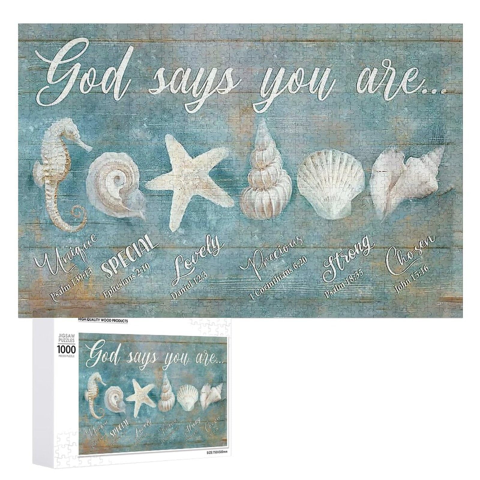 1000 Piece Jigsaw Puzzle OIF8 for Adults and Families - Ocean Beach ...