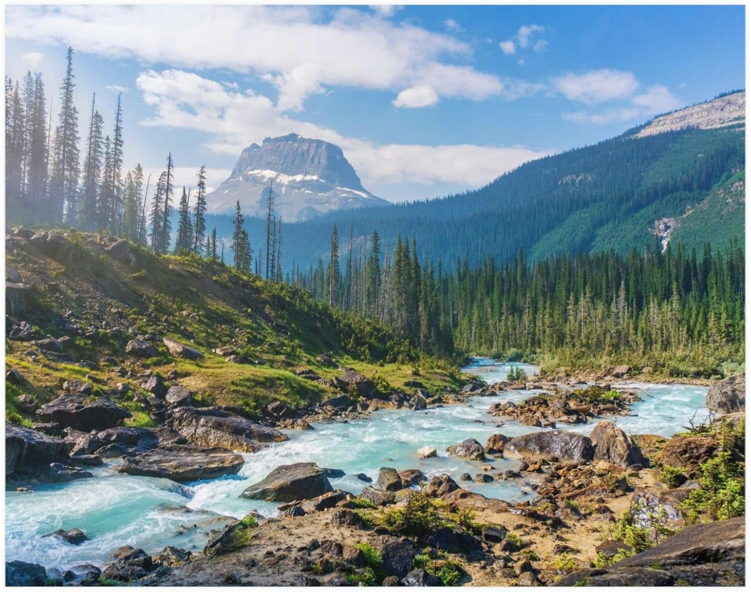 1000 Piece Jigsaw Puzzles for Adults, Yoho National Park Wooden Puzzles ...