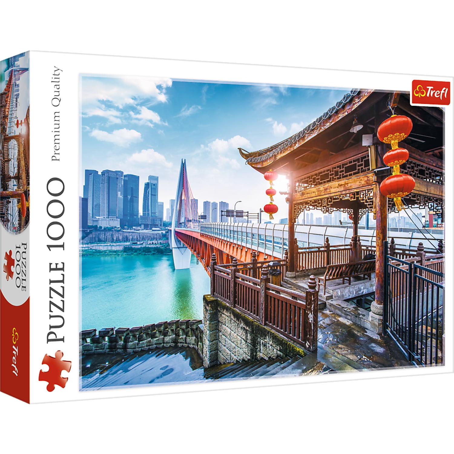 1000 Piece Jigsaw Puzzles, Chongqing, China, Cityscape puzzle, Temple ...