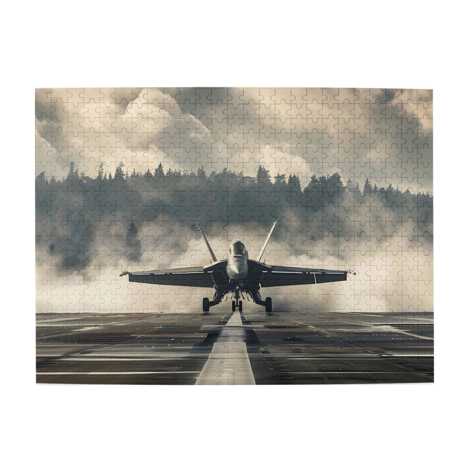 1000 Piece Modern Fighter Jet Jigsaw Puzzle For Adults – Dynamic ...