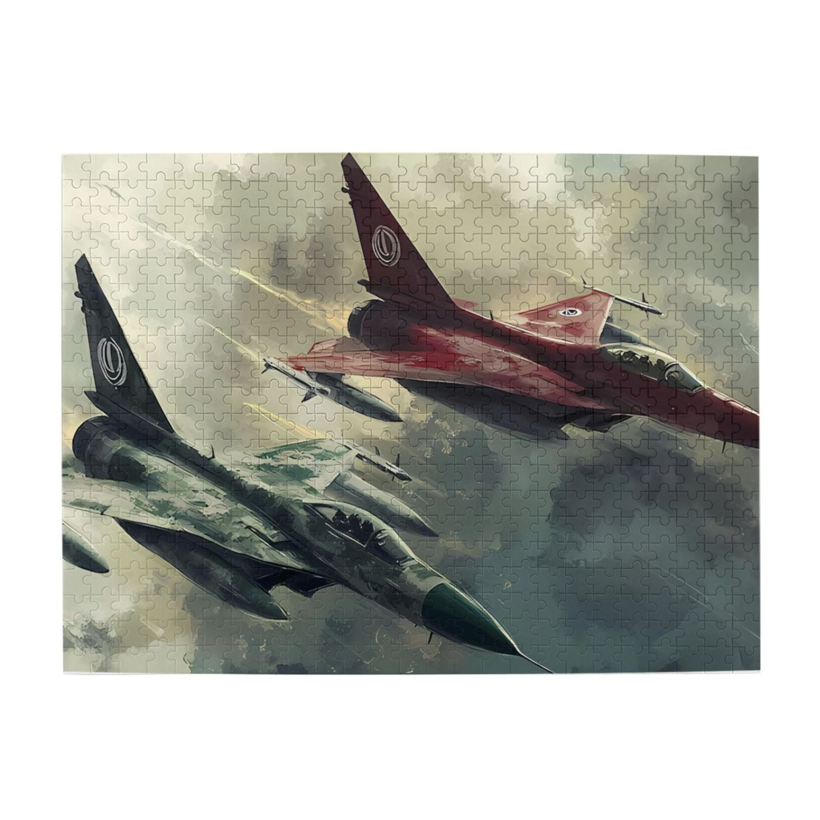 1000 Piece Modern Fighter Jets Jigsaw Puzzle For Adults – Challenging ...
