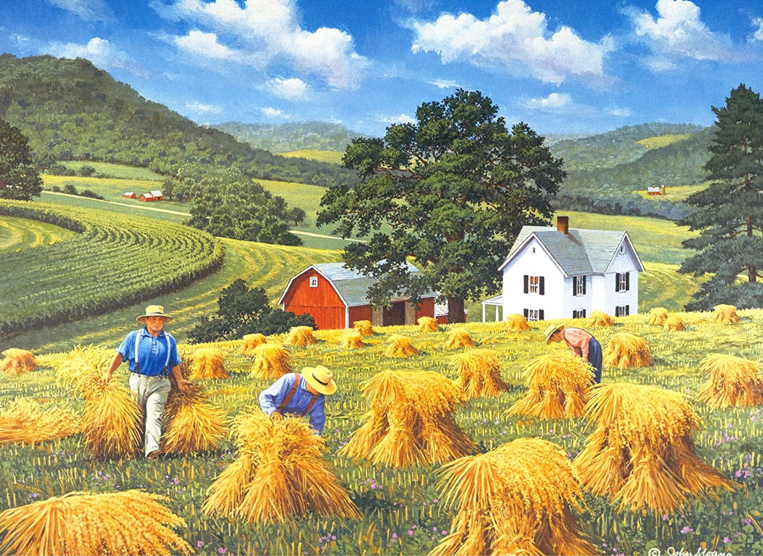1000 Piece Puzzle for Adults The Old Farmhouse Puzzles Tennessee ...