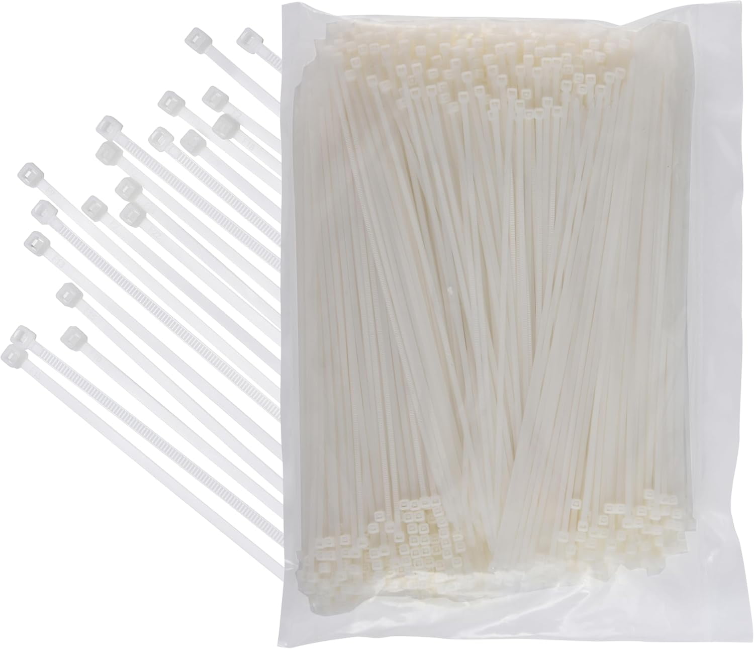 1000-Piece Set Zip Cable Ties - 12-Inch Heay Duty Self-Locking Nylon ...