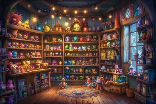 1000 Piece The Fantasy Toy Shop Jigsaw Puzzle for Adults & for Kids Age ...