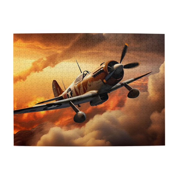 1000 Piece Vintage Propeller Plane Jigsaw Puzzle For Adults ...