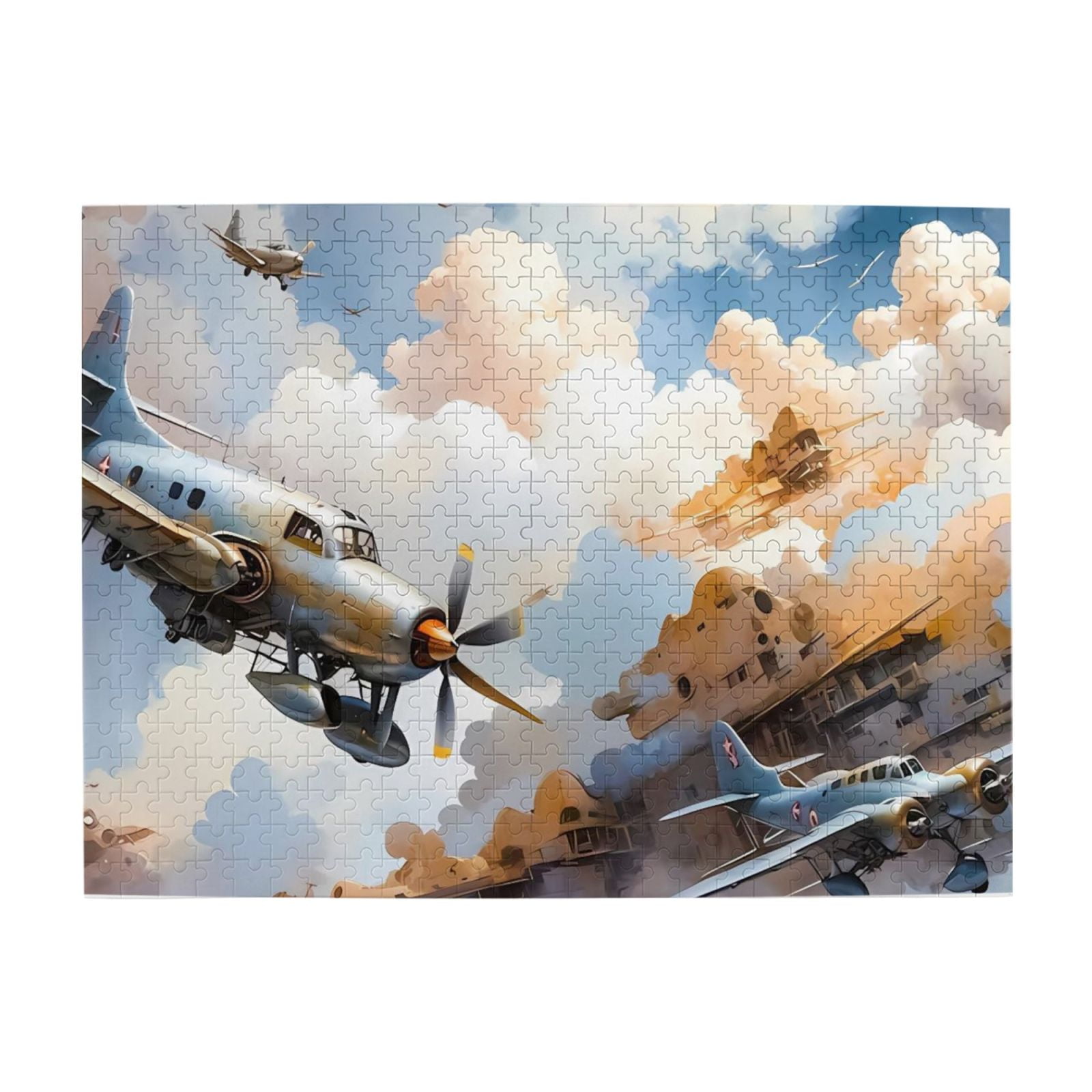 1000 Piece WWII Air Combat Jigsaw Puzzle For Adults – Challenging ...