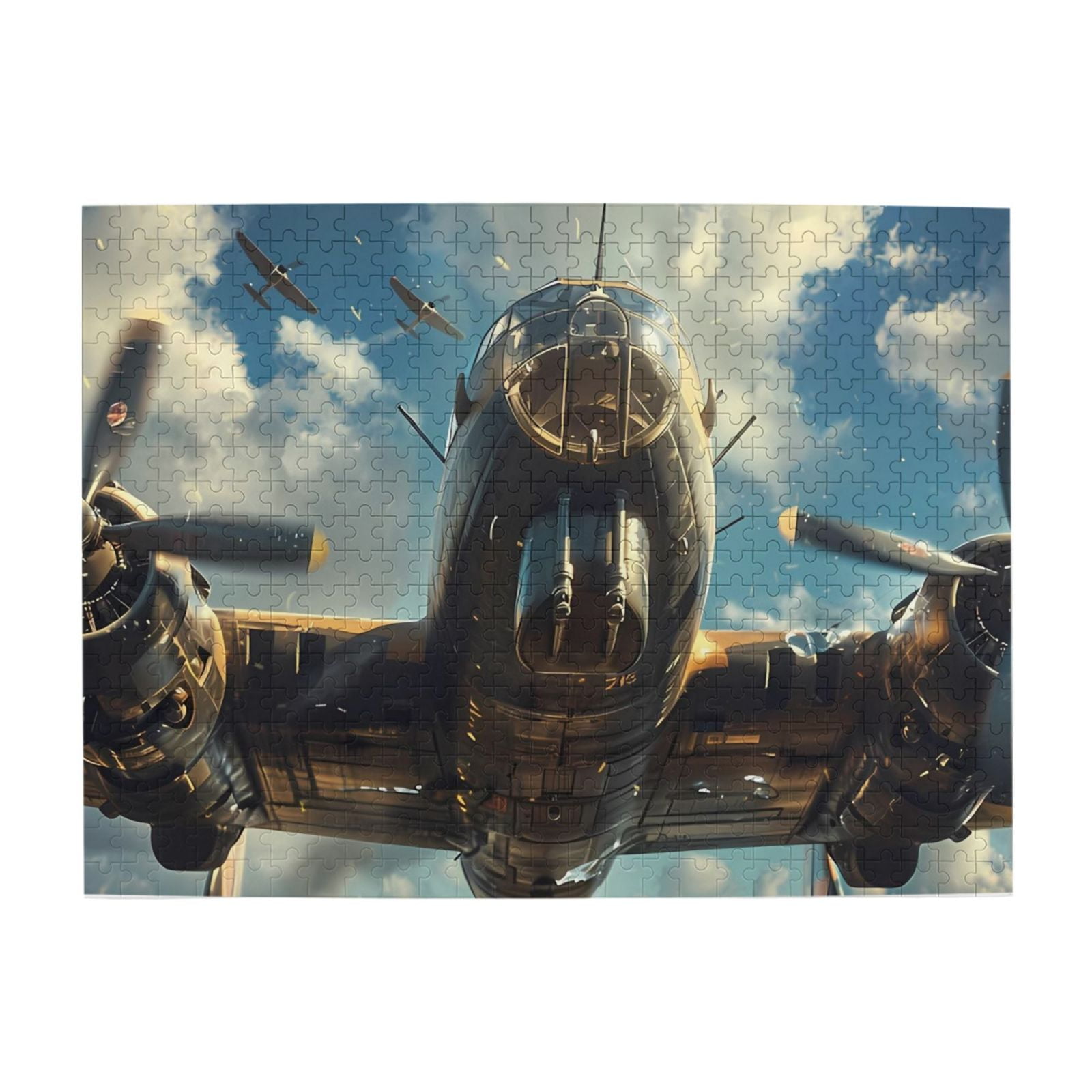 1000 Piece WWII Air Combat Jigsaw Puzzle For Adults – Dynamic Vintage ...