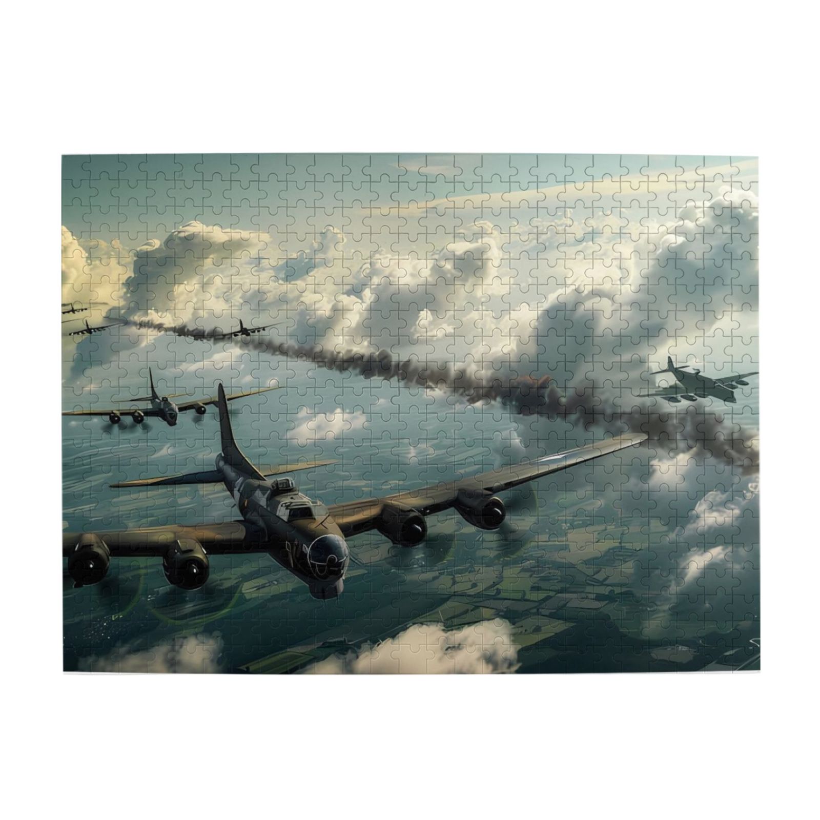 1000 Piece WWII Bomber Jigsaw Puzzle For Adults – Challenging, Relaxing ...