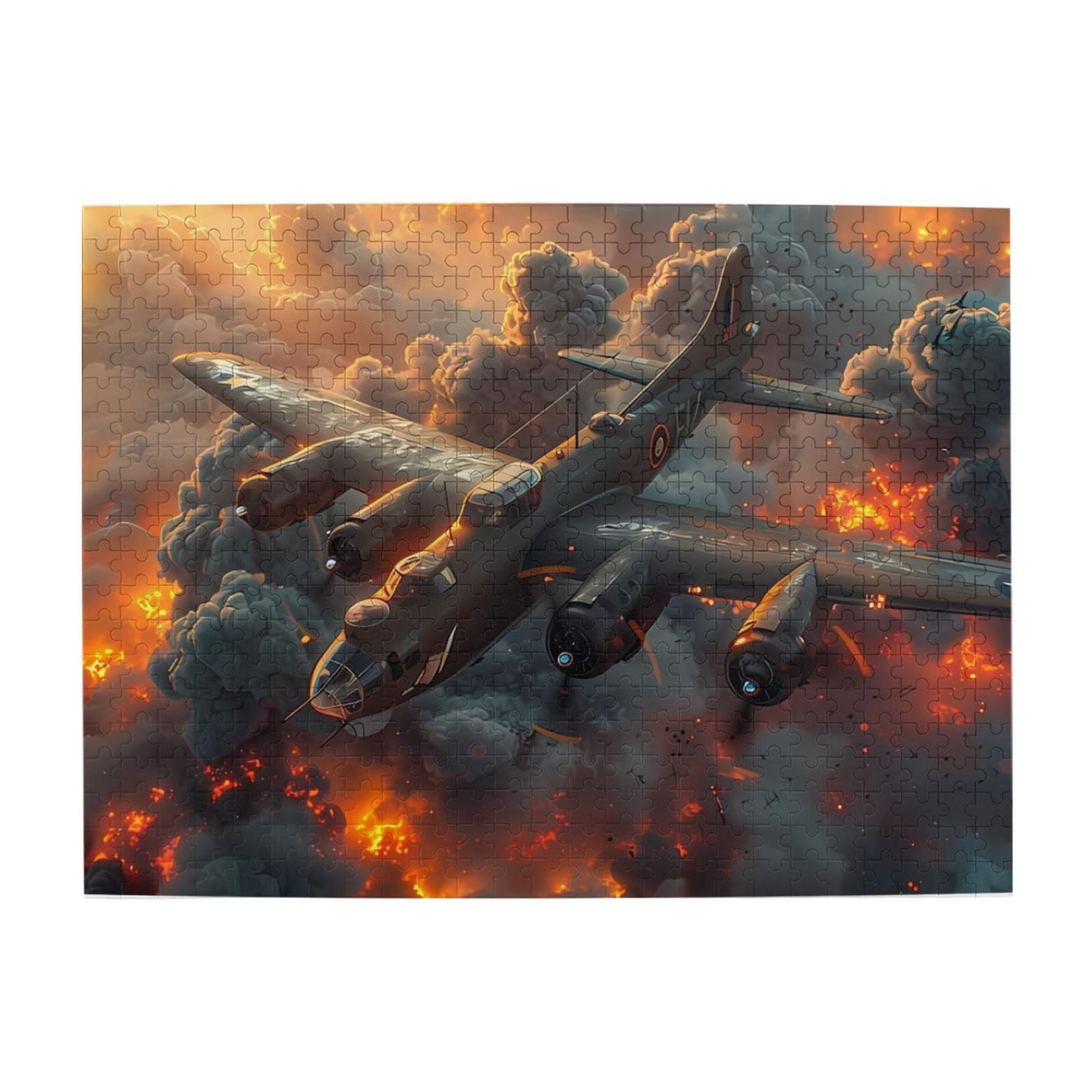 1000 Piece WWII Bomber Plane Jigsaw Puzzle For Adults – Dynamic ...