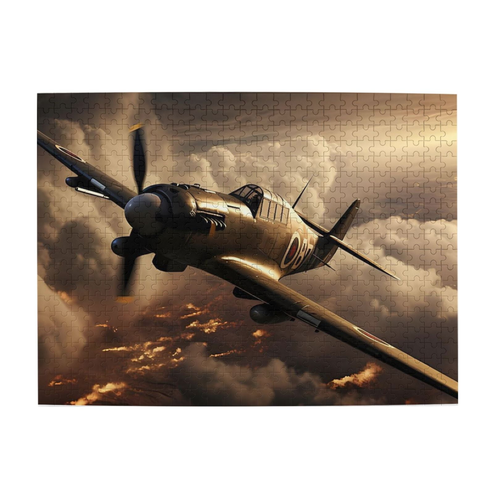 1000 Piece WWII Fighter Plane Jigsaw Puzzle For Adults – Challenging ...