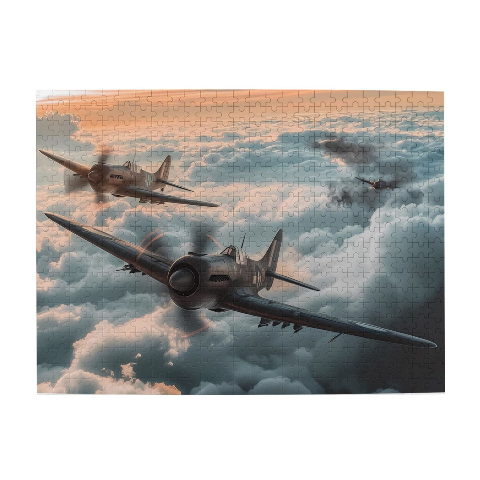 1000 Piece WWII Fighter Plane Jigsaw Puzzle For Adults – Challenging ...