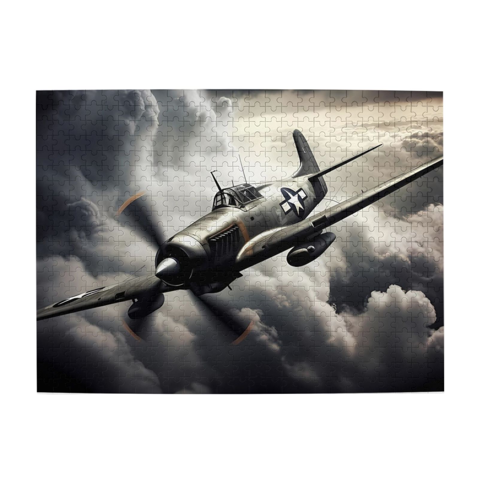 1000 Piece WWII Fighter Plane Jigsaw Puzzle For Adults – Challenging ...