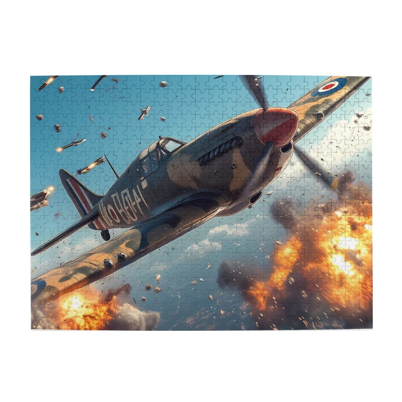 1000 Piece WWII Fighter Plane Jigsaw Puzzle For Adults – Challenging ...