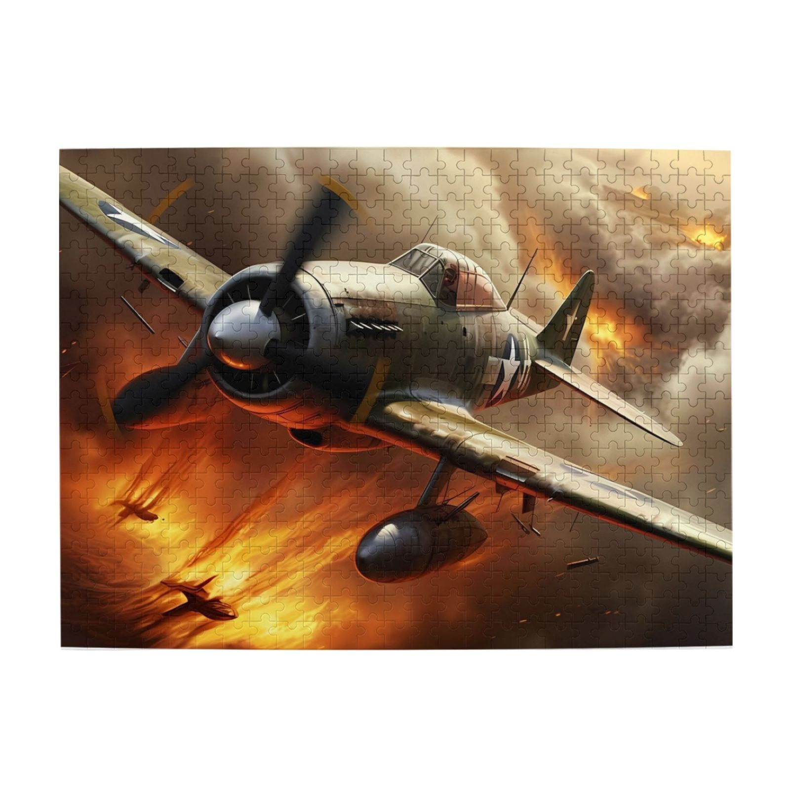 1000 Piece WWII Fighter Plane Jigsaw Puzzle For Adults – Challenging ...