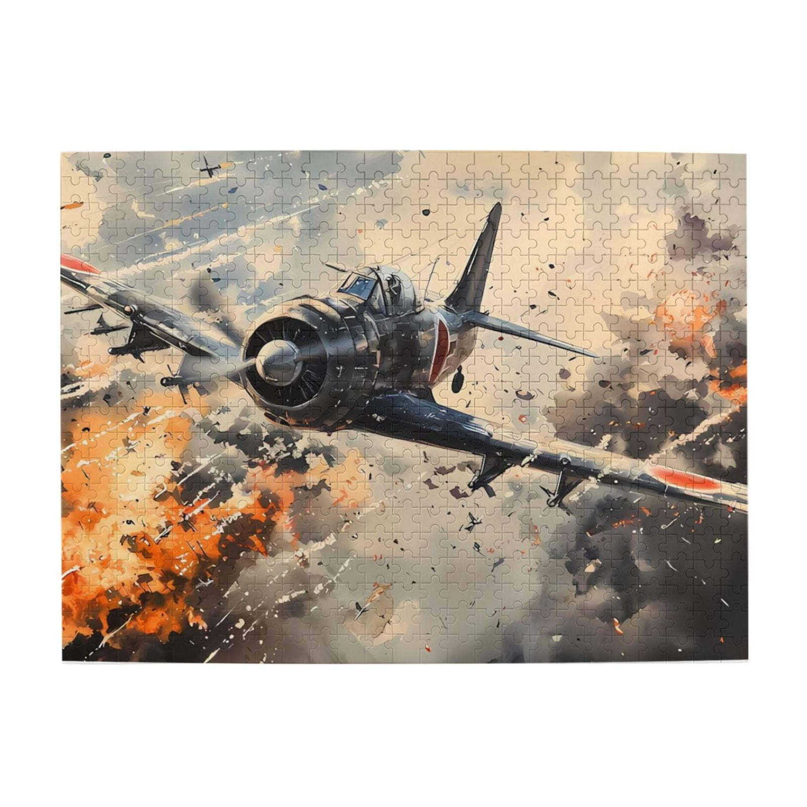 1000 Piece WWII Fighter Plane Wooden Jigsaw Puzzle For Adults – Dynamic ...
