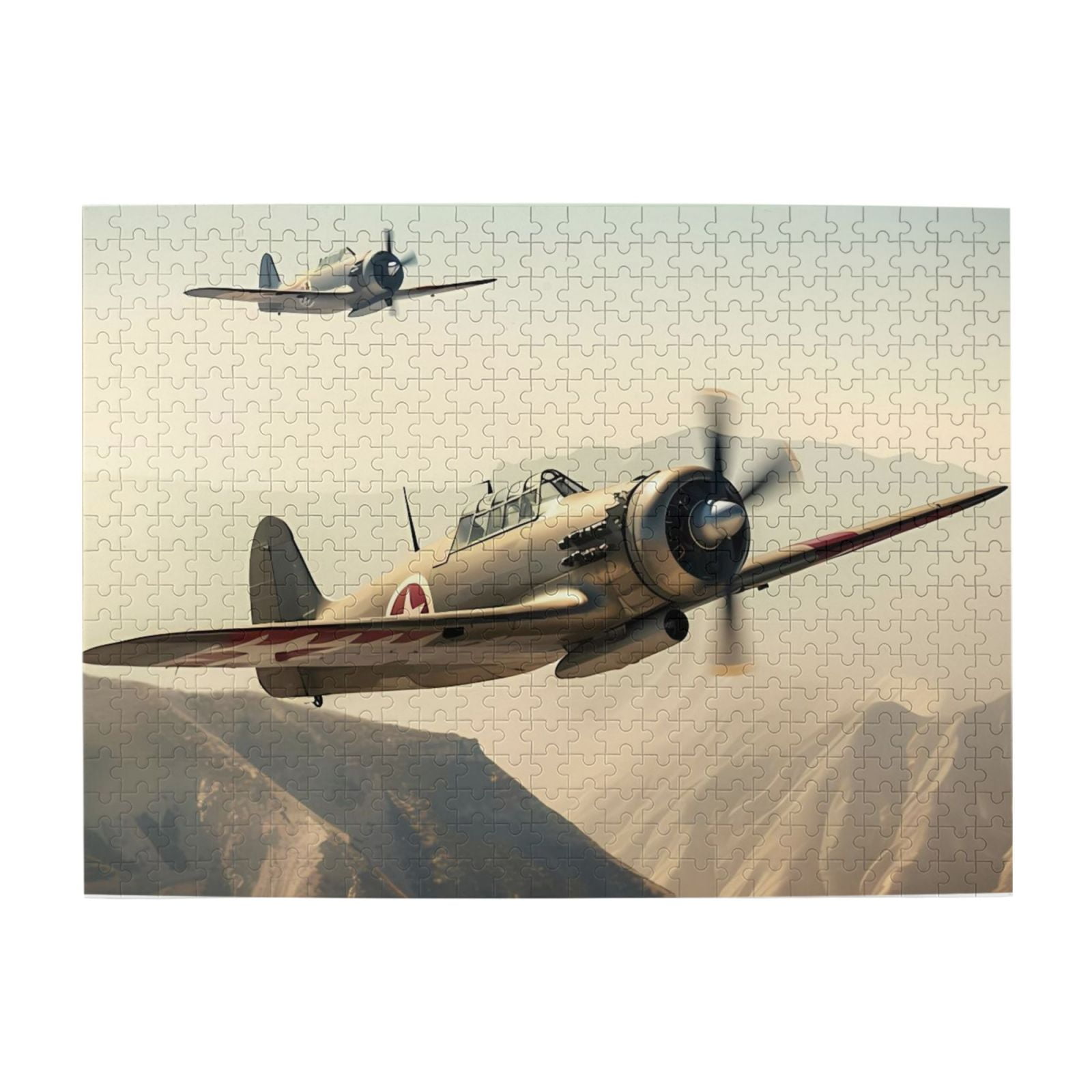 1000 Piece WWII Fighter Planes Jigsaw Puzzle For Adults – Captivating ...