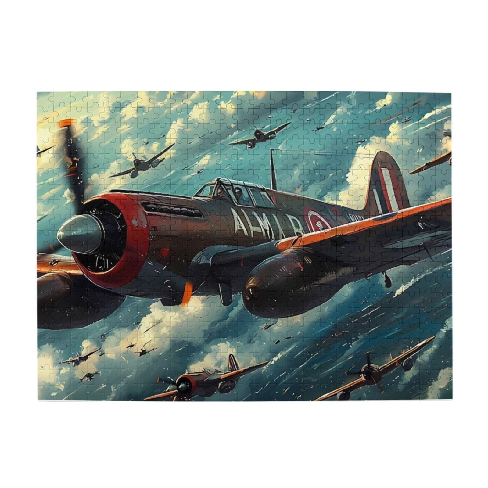 1000 Piece WWII Fighter Planes Jigsaw Puzzle For Adults – Dynamic Air ...