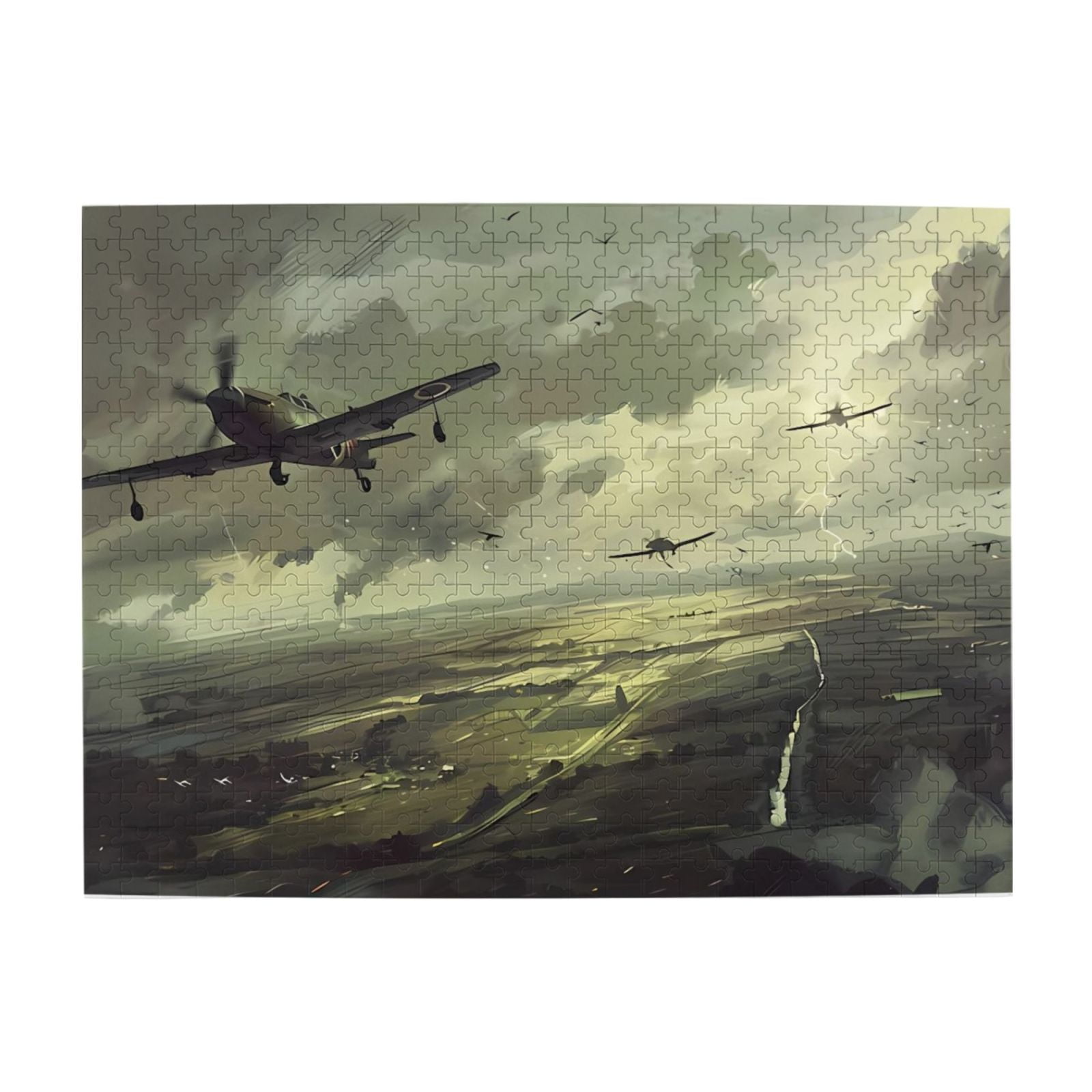 1000 Piece WWII Fighter Planes Jigsaw Puzzle For Adults – Challenging ...