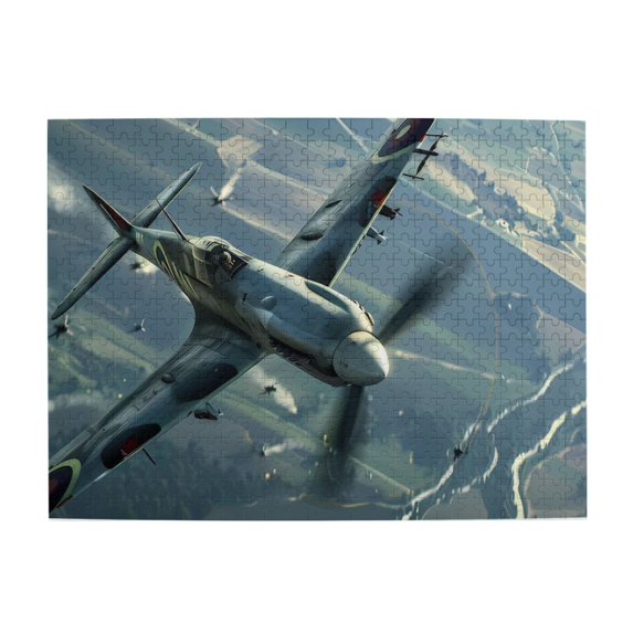 1000 Piece WWII Historic Fighter Plane Jigsaw Puzzle For Adults Vibrant ...