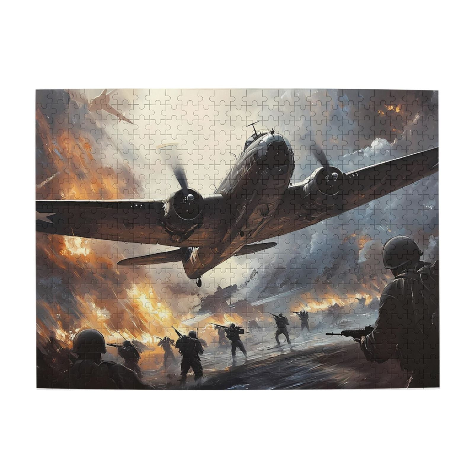 1000 Piece WWII Military Battle Jigsaw Puzzle For Adults – Dynamic ...
